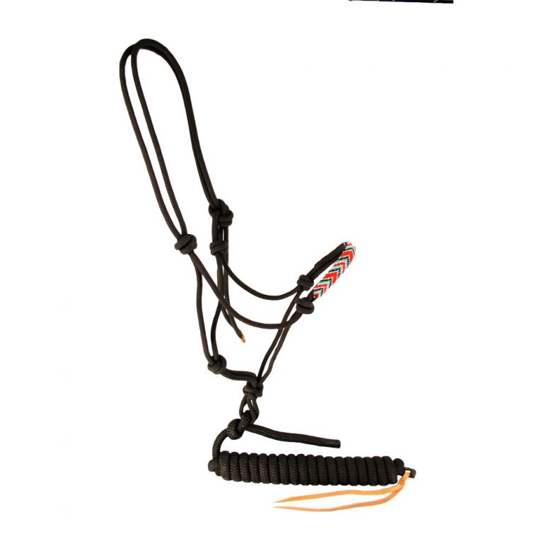 Oxbow Aztec Beaded Nose Rope Halter with Lead – K&N Equine Solutions